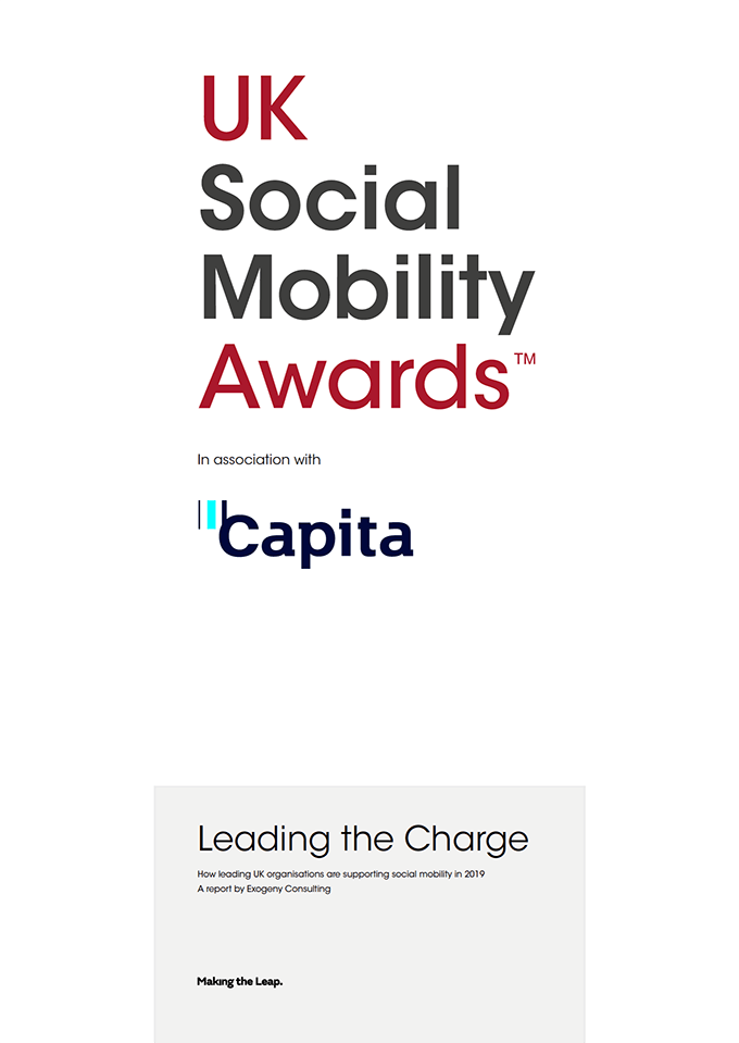 Key Findings Report for the 2019 UK Social Mobility Awards Launched ...
